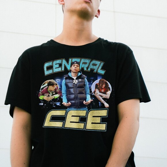 Gildan | Shirts | Central Cee Y2k Collage Tshirt Rapper Nostalgia Retro ...
